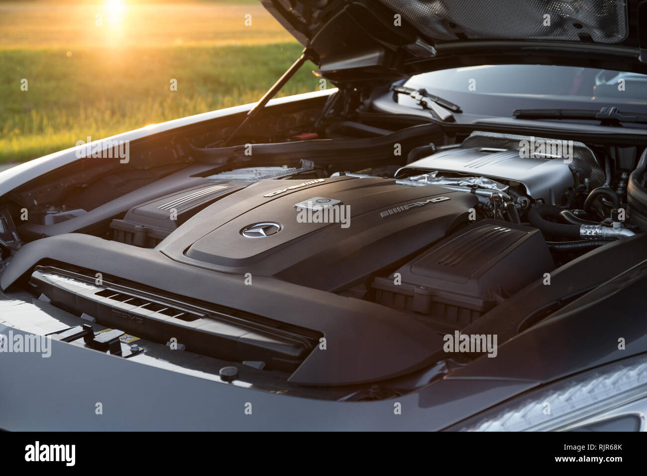 2016 Mercedes AMG GTS Stock Photo - Alamy