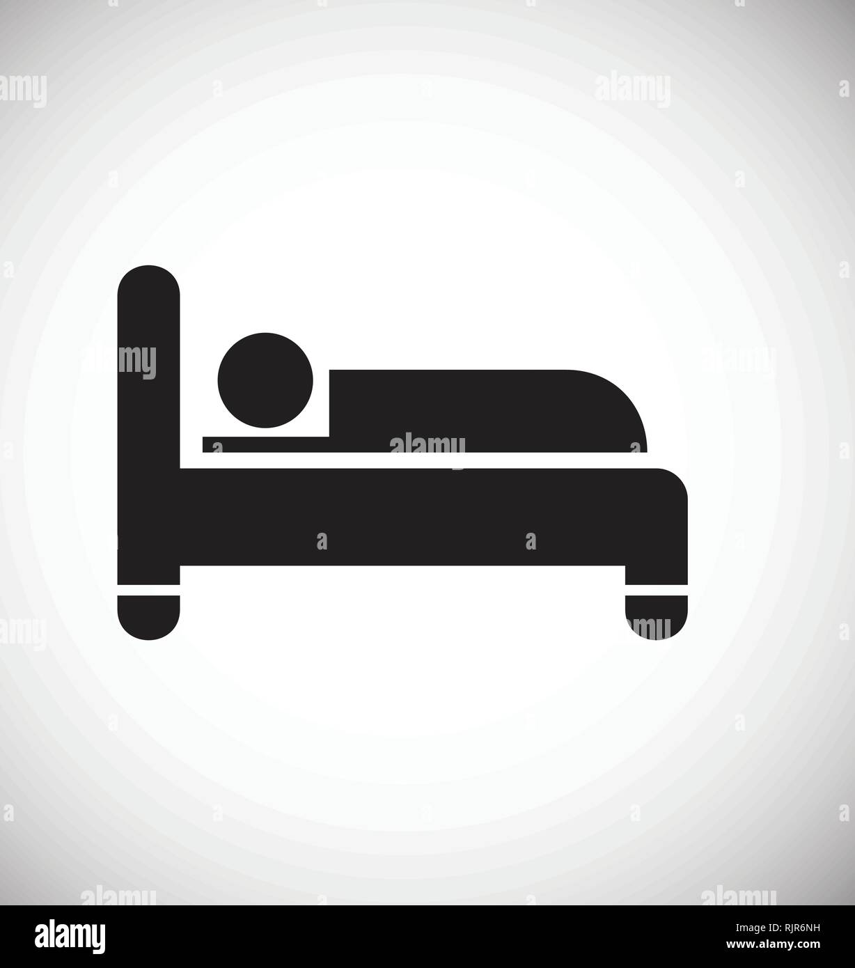 Trauma hospitalization icon on white background for graphic and web ...