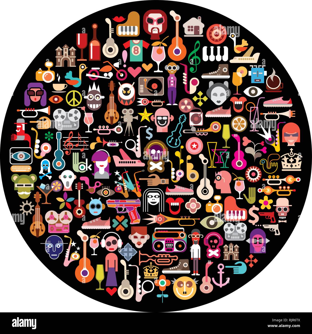 Random Things Collage