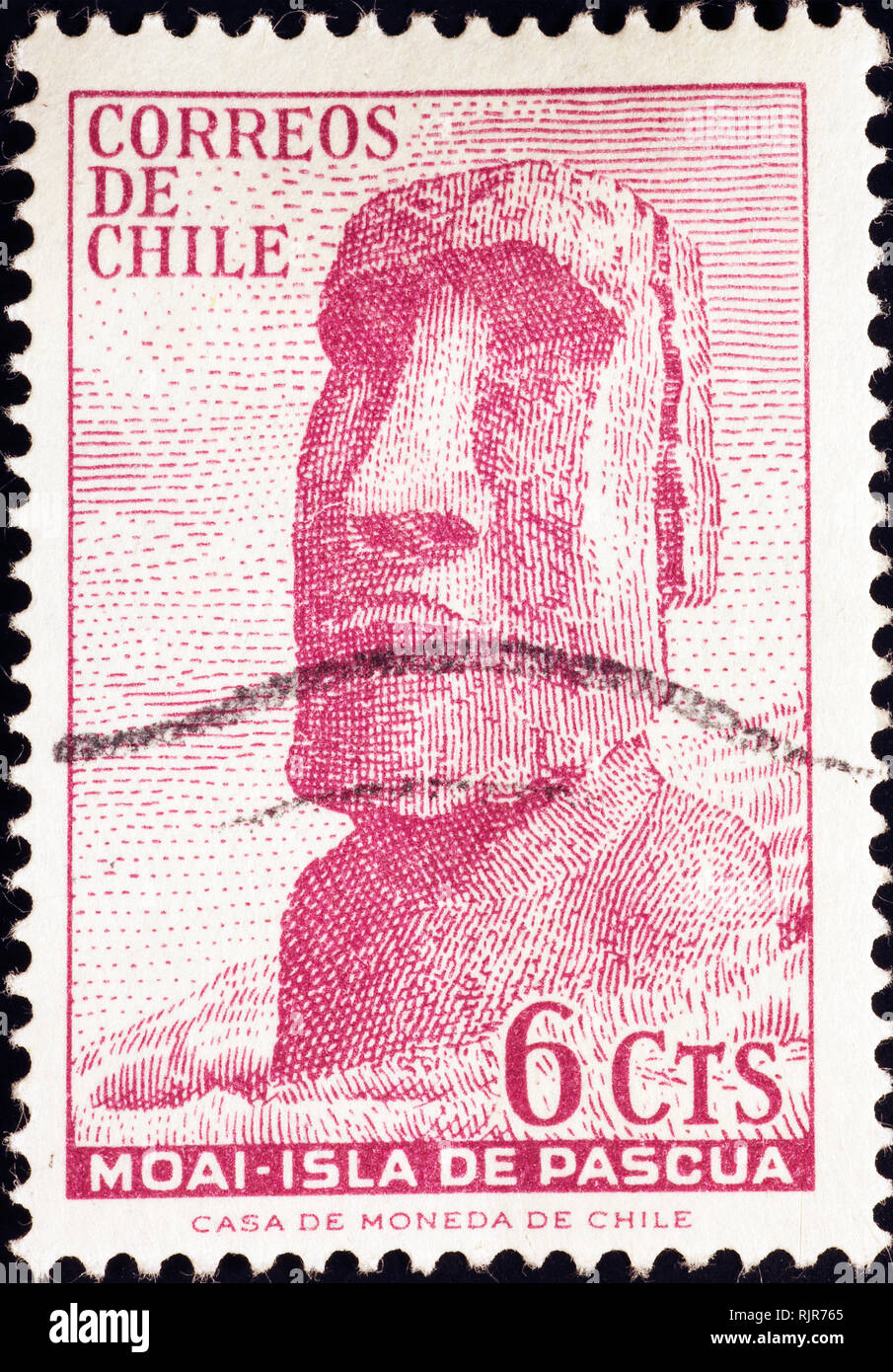 Postage stamp chile hi-res stock photography and images - Alamy