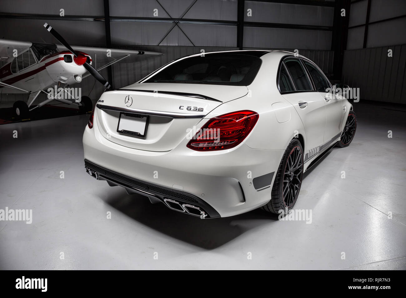 Mercedes c63s hi-res stock photography and images - Alamy