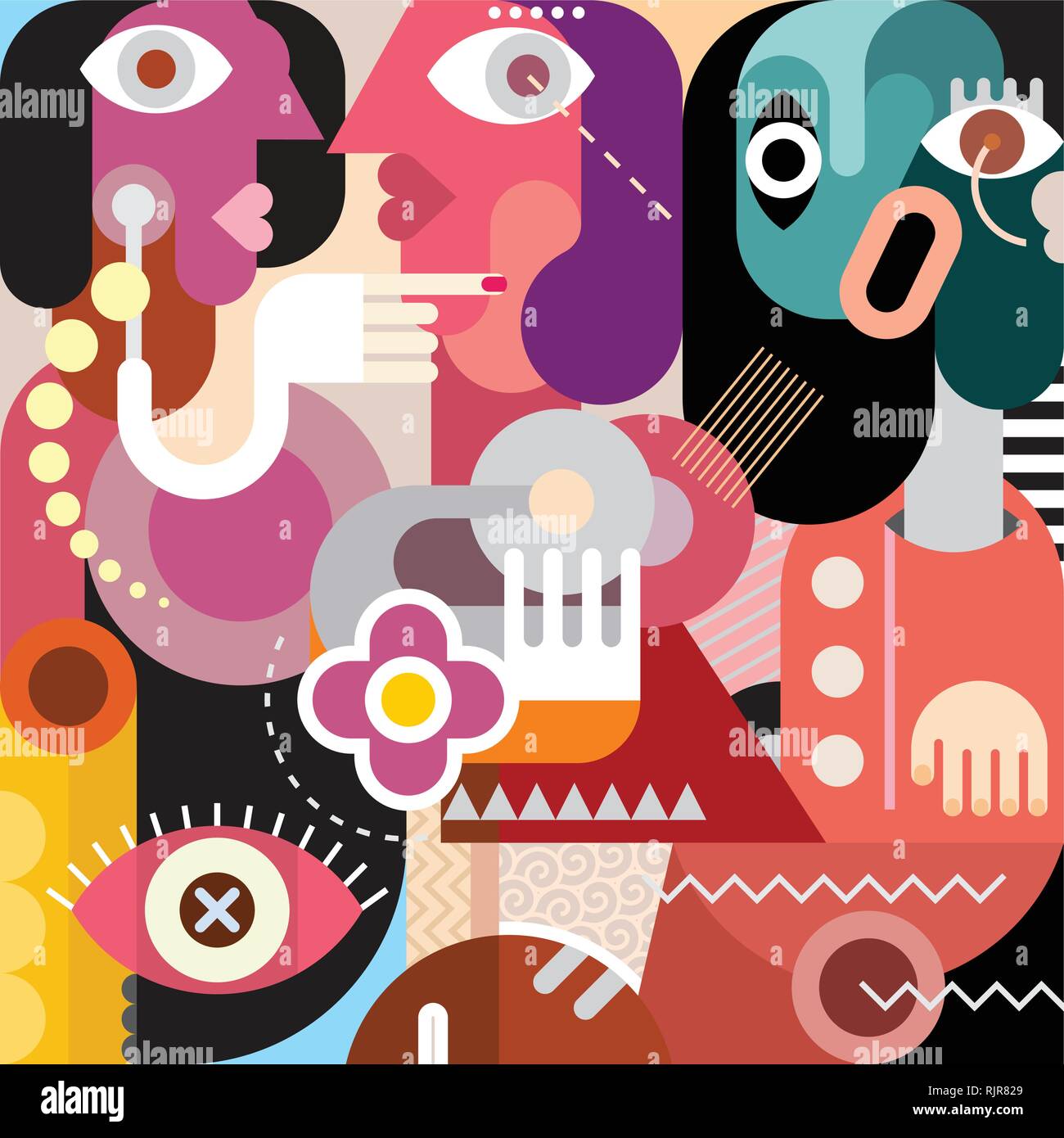 Whisper vector vectors hi-res stock photography and images - Alamy