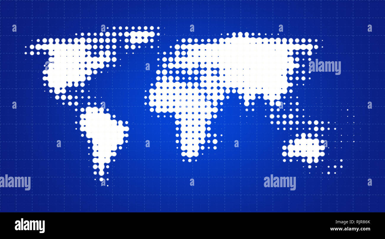 Dotted line map hi-res stock photography and images - Alamy