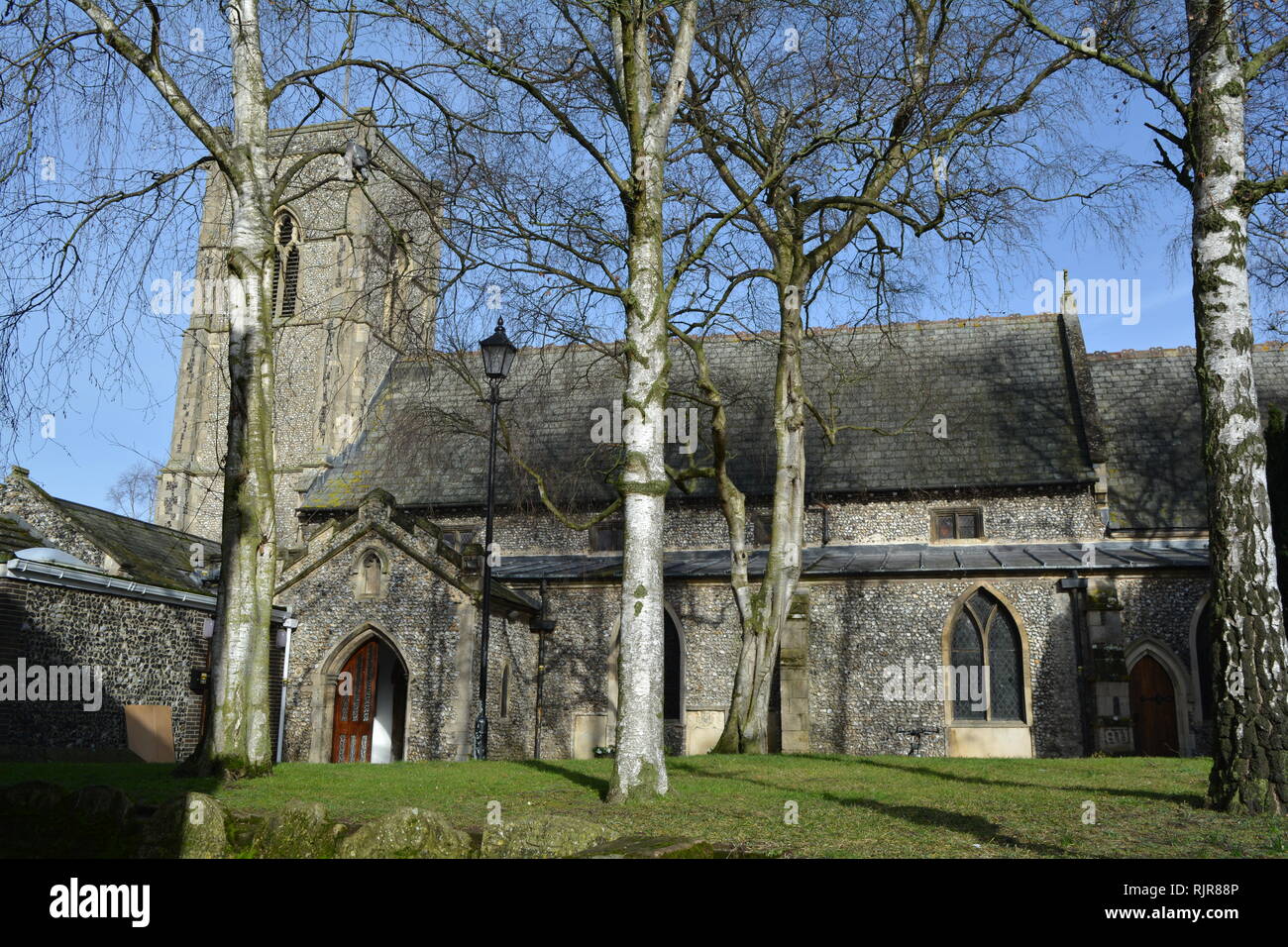 St Cuthberts church, Thetford Norfolk England Stock Photo - Alamy