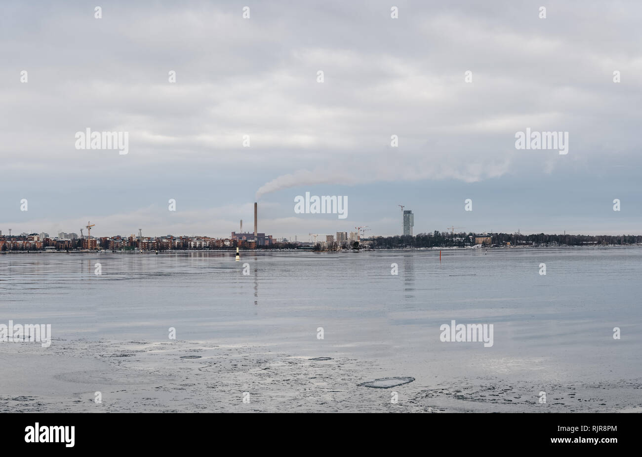 Helsinki view winter hi-res stock photography and images - Alamy