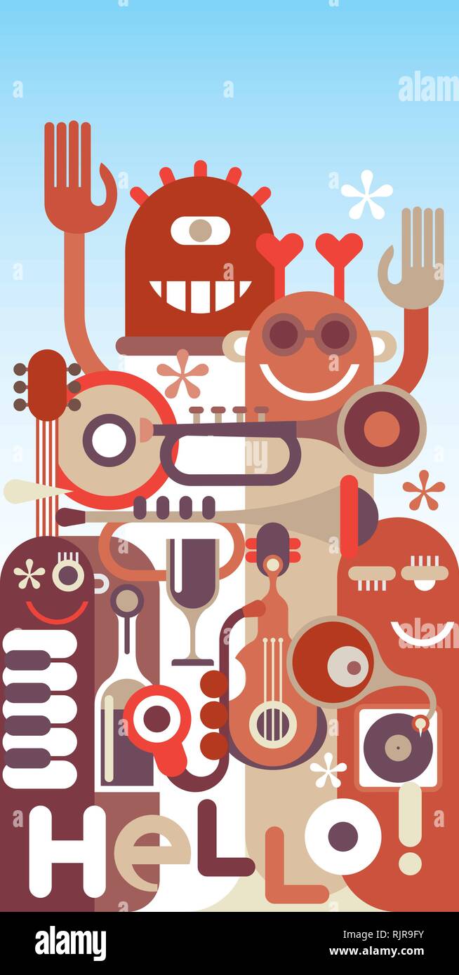 Funny musicians hi-res stock photography and images - Alamy