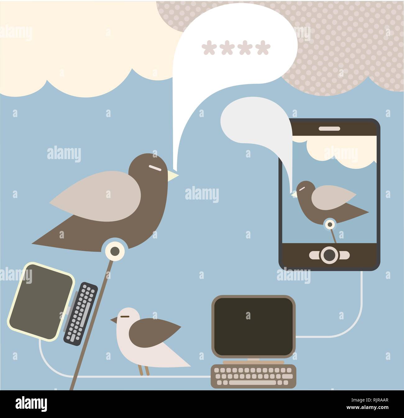 Social Network - vector concept for social media. Vector EPS and High ... Social Network - vector concept for social media. Vector EPS and High ...