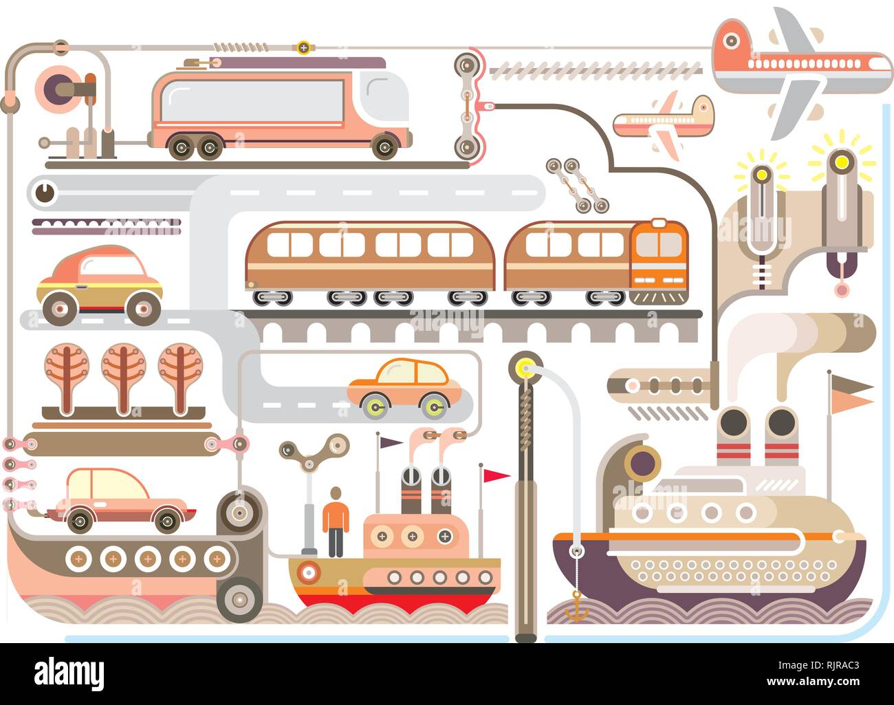 Railway express agency hi-res stock photography and images - Alamy