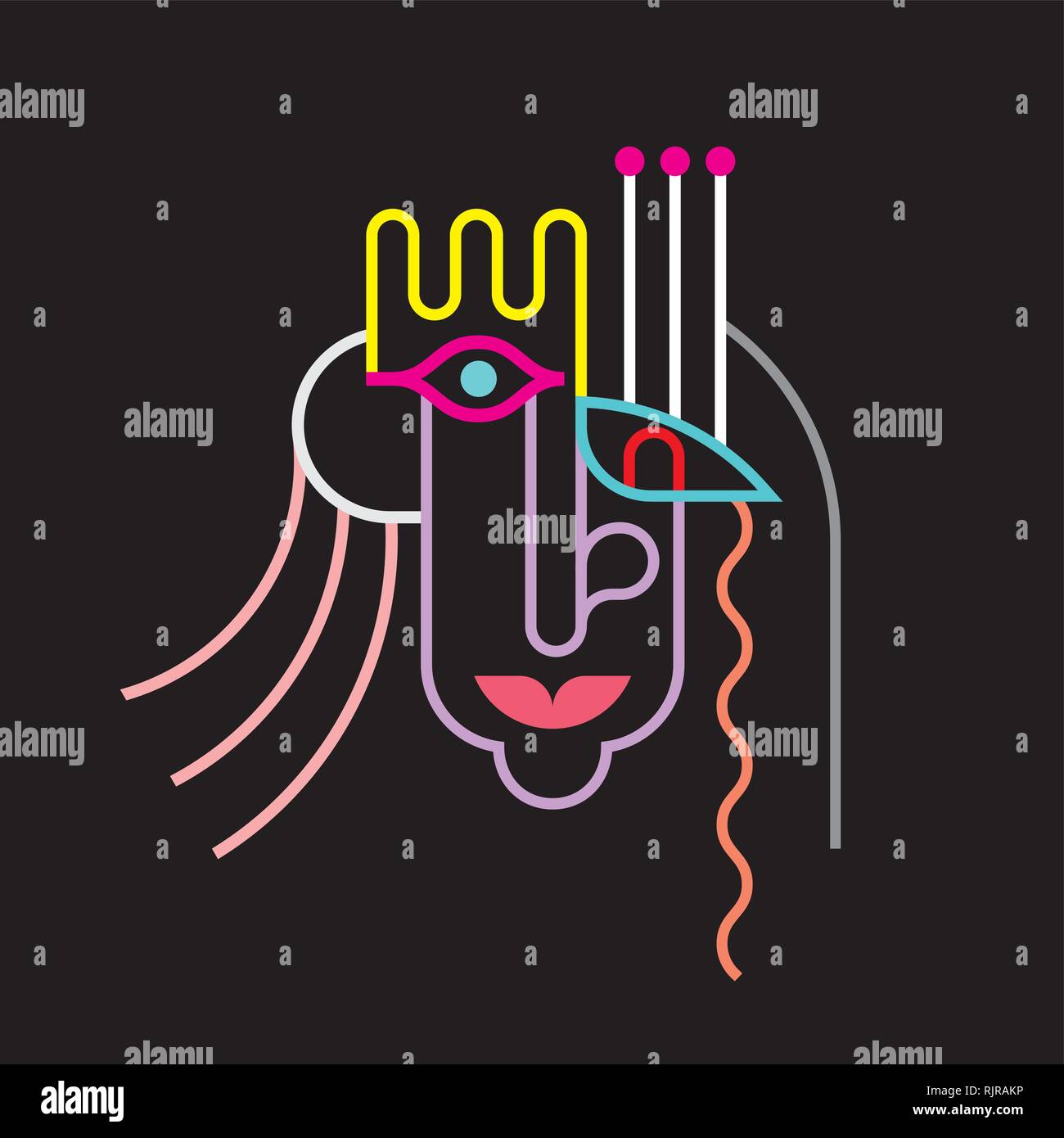 Isolated vector image Stock Vector Images - Alamy