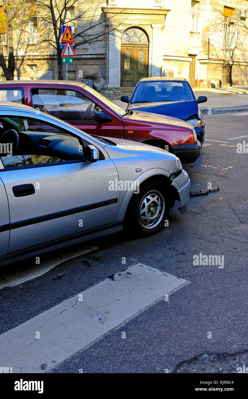 Serious car accident hi-res stock photography and images - Alamy