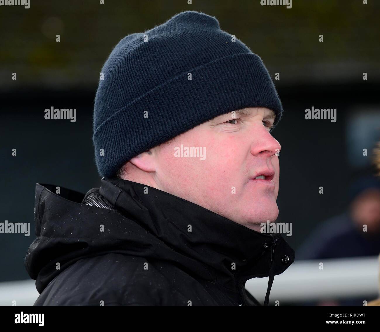 Trainer Gordon Elliott at Thurles Racecourse Stock Photo - Alamy