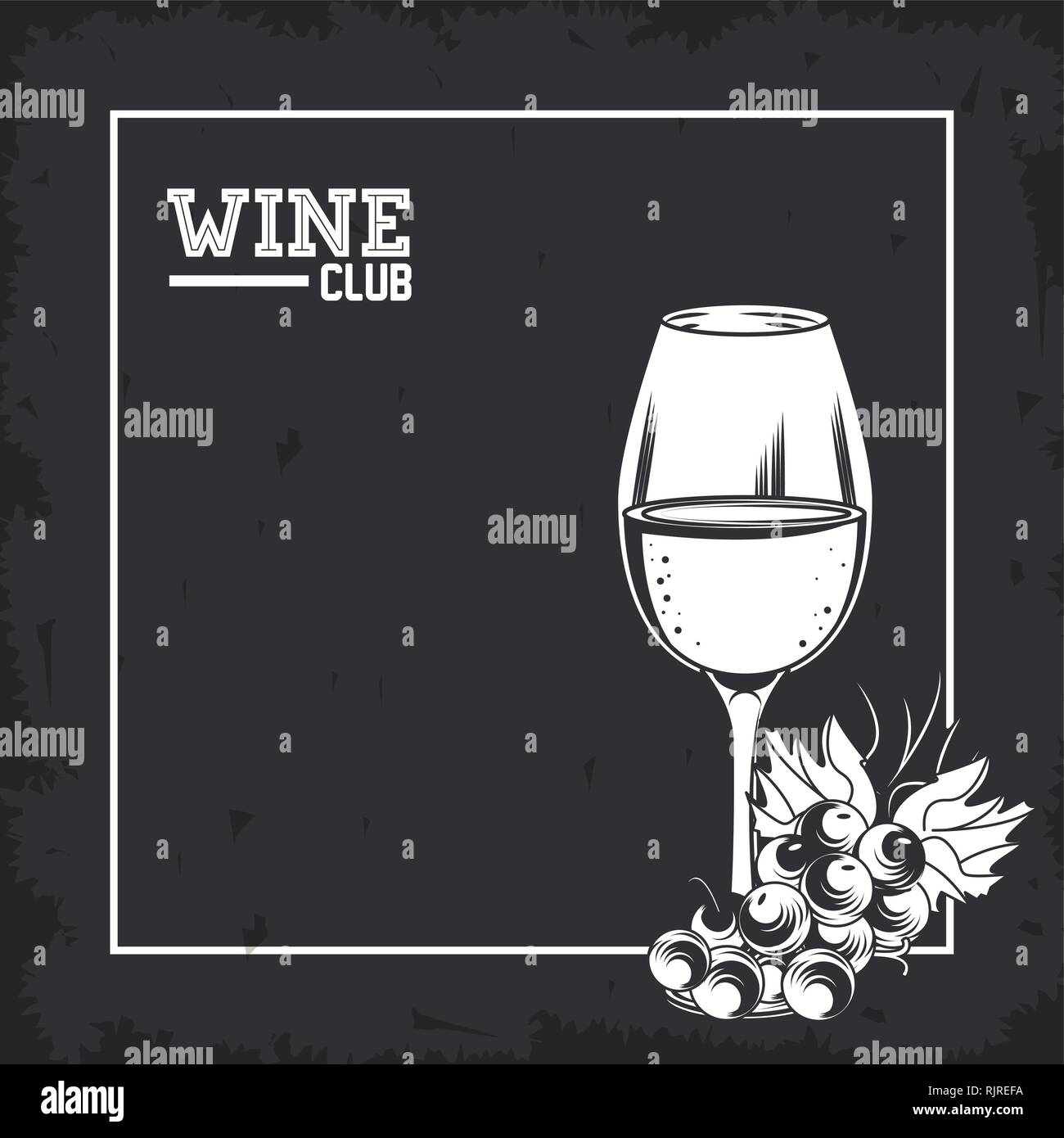 Wine Club emblem Stock Vector Image & Art - Alamy