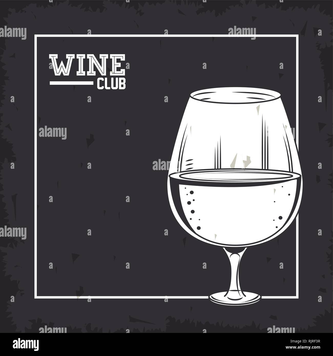 Wine Club emblem Stock Vector Image & Art - Alamy