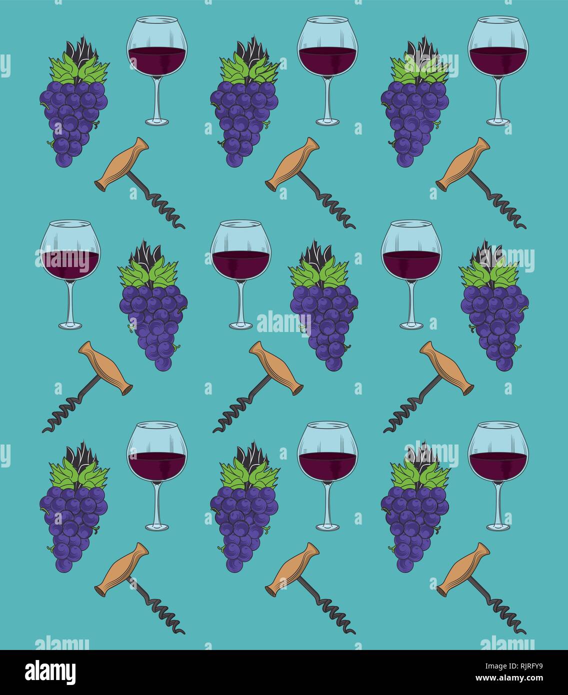 Wine background pattern Stock Vector Image & Art - Alamy