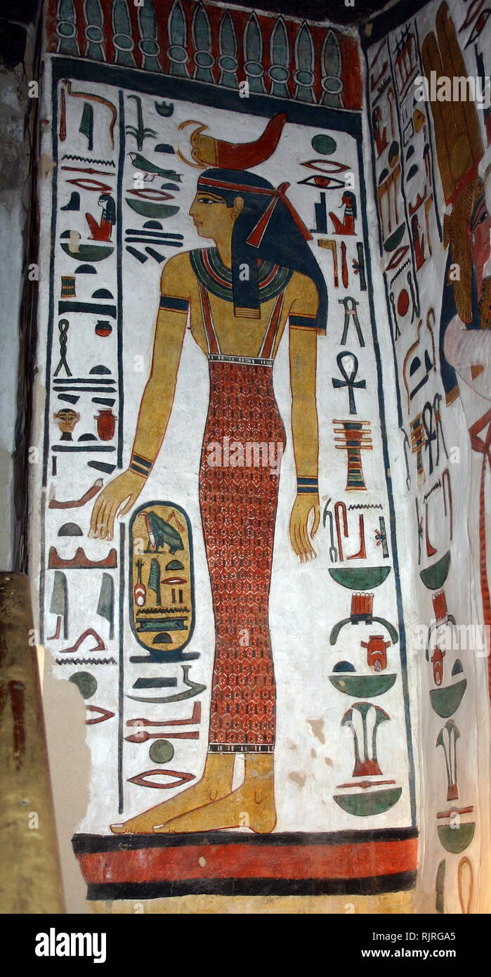 Tomb of nefertari hi-res stock photography and images - Alamy