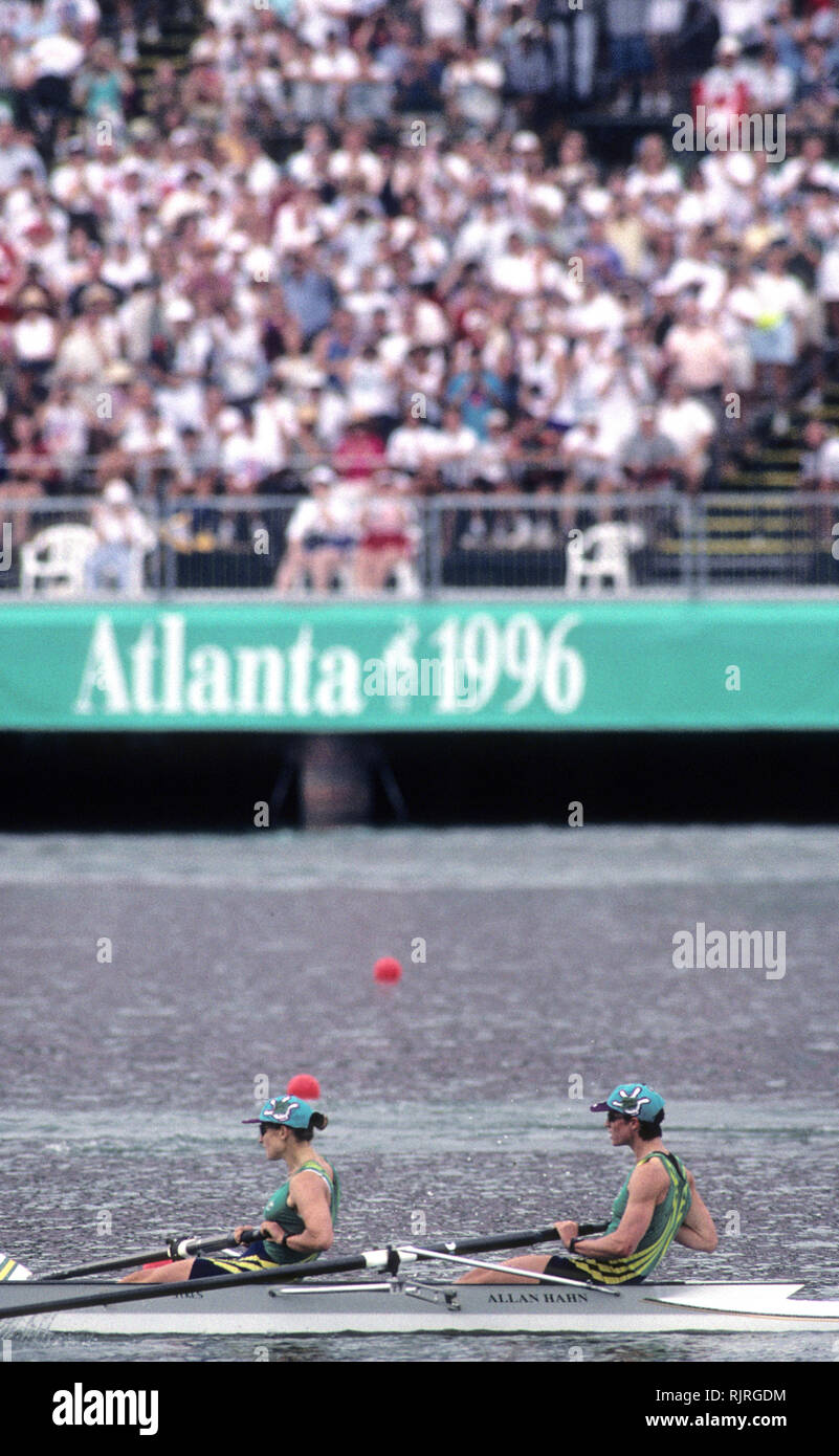 Gold medalist 1996 olympic rowing regatta lake lanier hi-res stock ...
