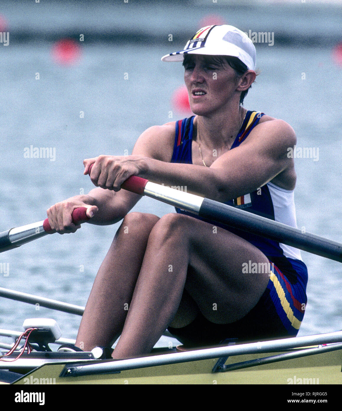 Atlanta, USA., BEL W1X, Ann Elise BREDAEL, 1996 Olympic Rowing Regatta ...