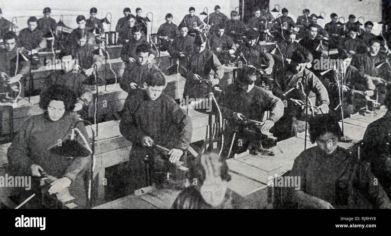 soviet engineers in training school early 1920's Stock Photo - Alamy