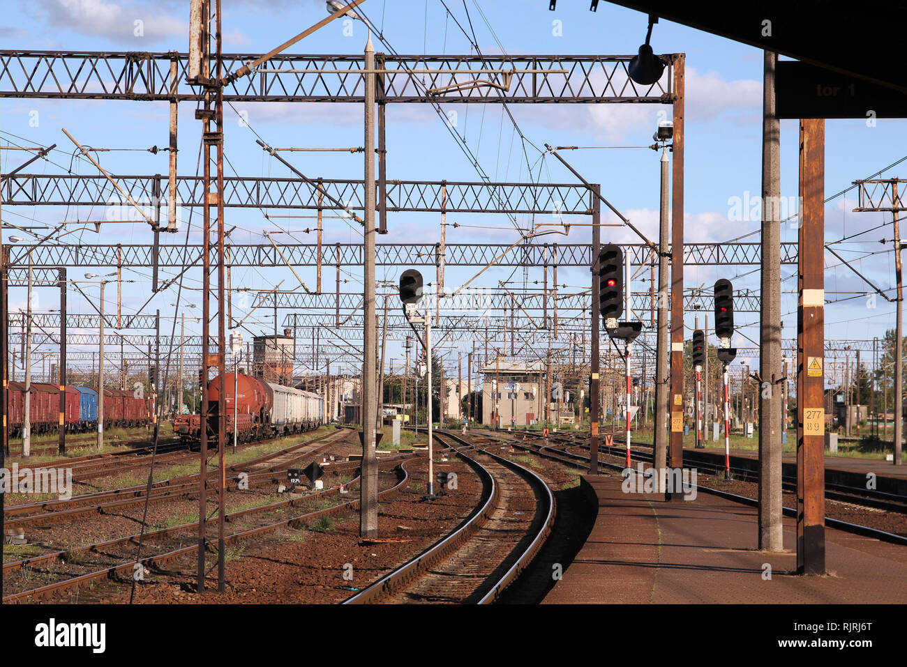 Railroad junction hi-res stock photography and images - Alamy