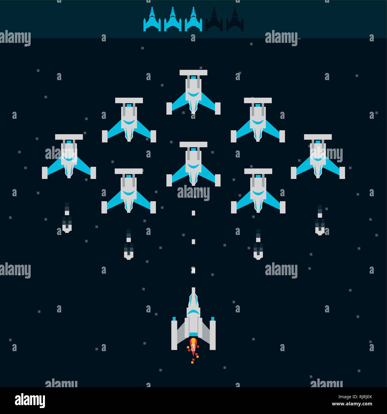 Dead space game Stock Vector Images - Alamy