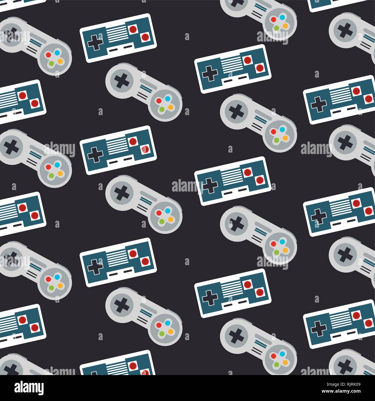 videogames vintage background Stock Vector Image & Art - Alamy