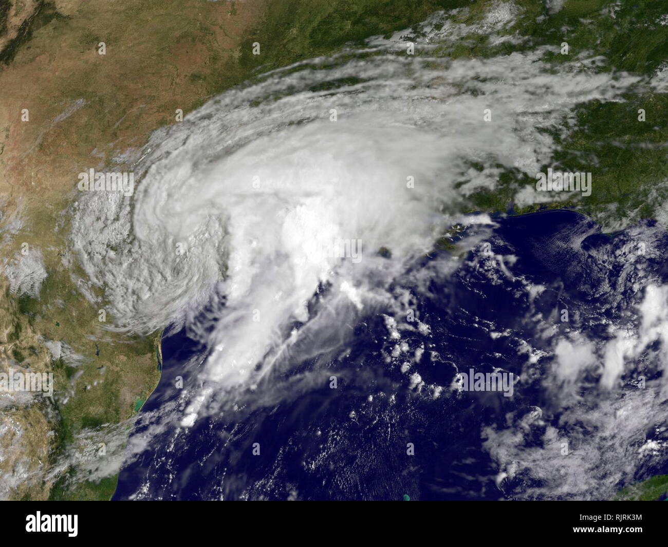 image of Hurricane Florence on Sept 12 2018, from the International ...