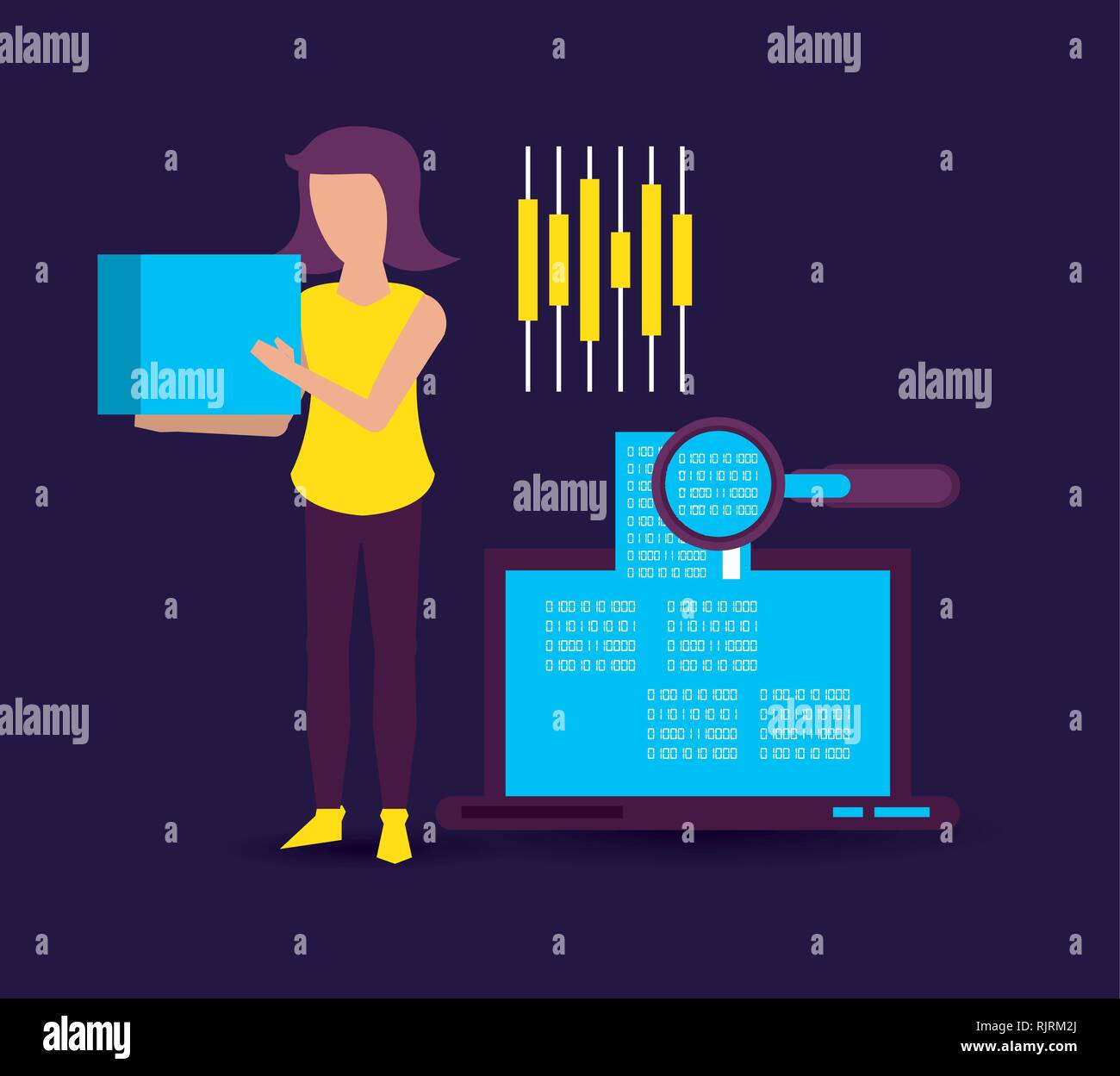 Data science tools Stock Vector Images - Alamy