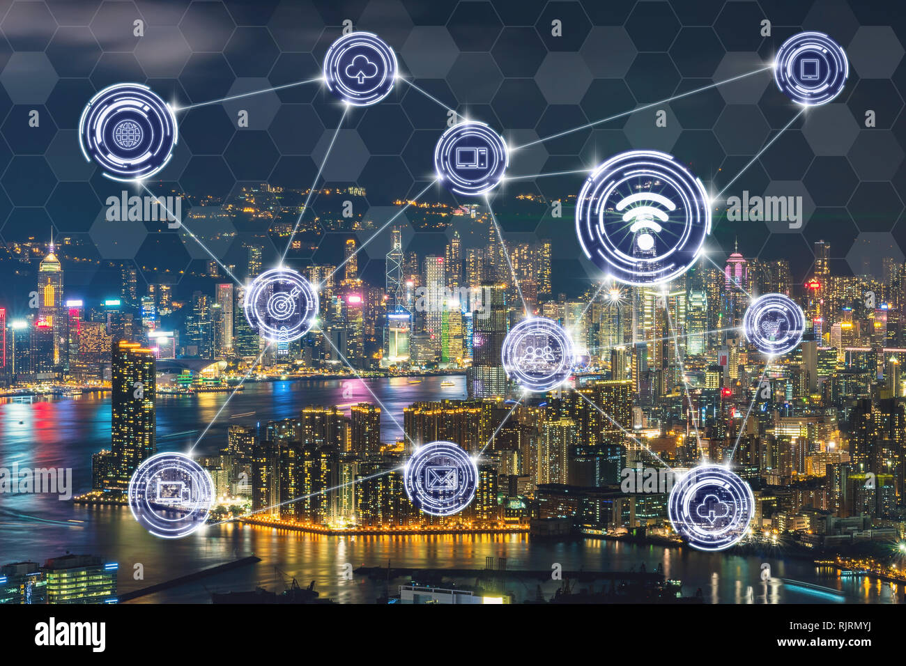 Wireless communication connecting of smart city Internet of Things ...