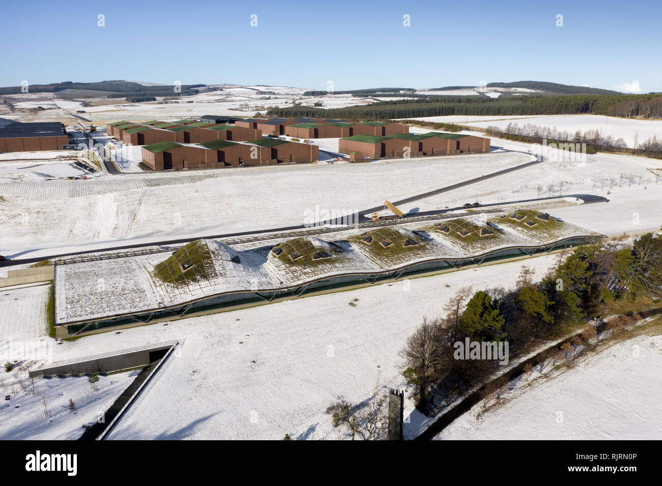 The macallan distillery on speyside hi-res stock photography and images ...