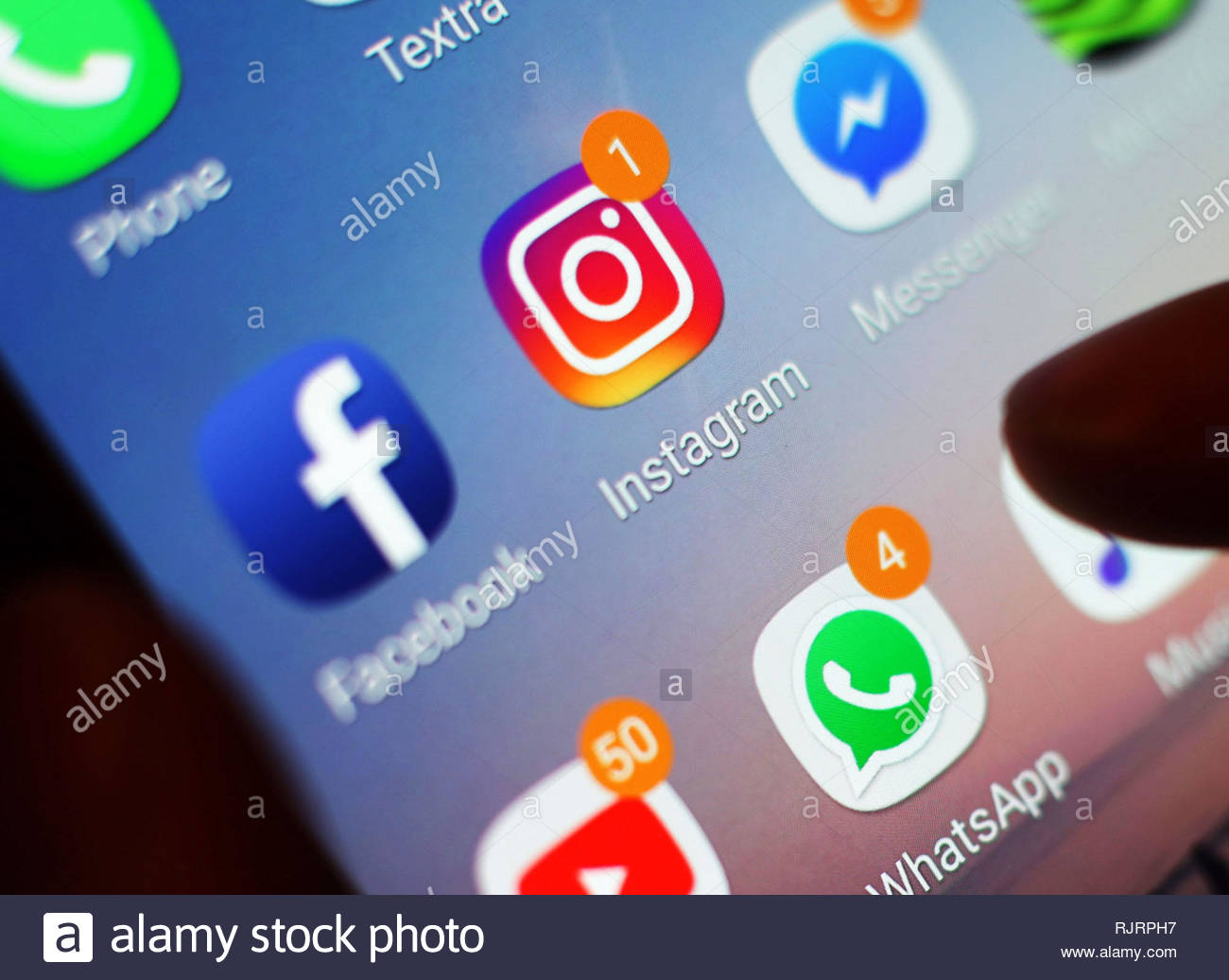 Instagram Icon Stock Photos & Instagram Icon Stock Images - Alamy