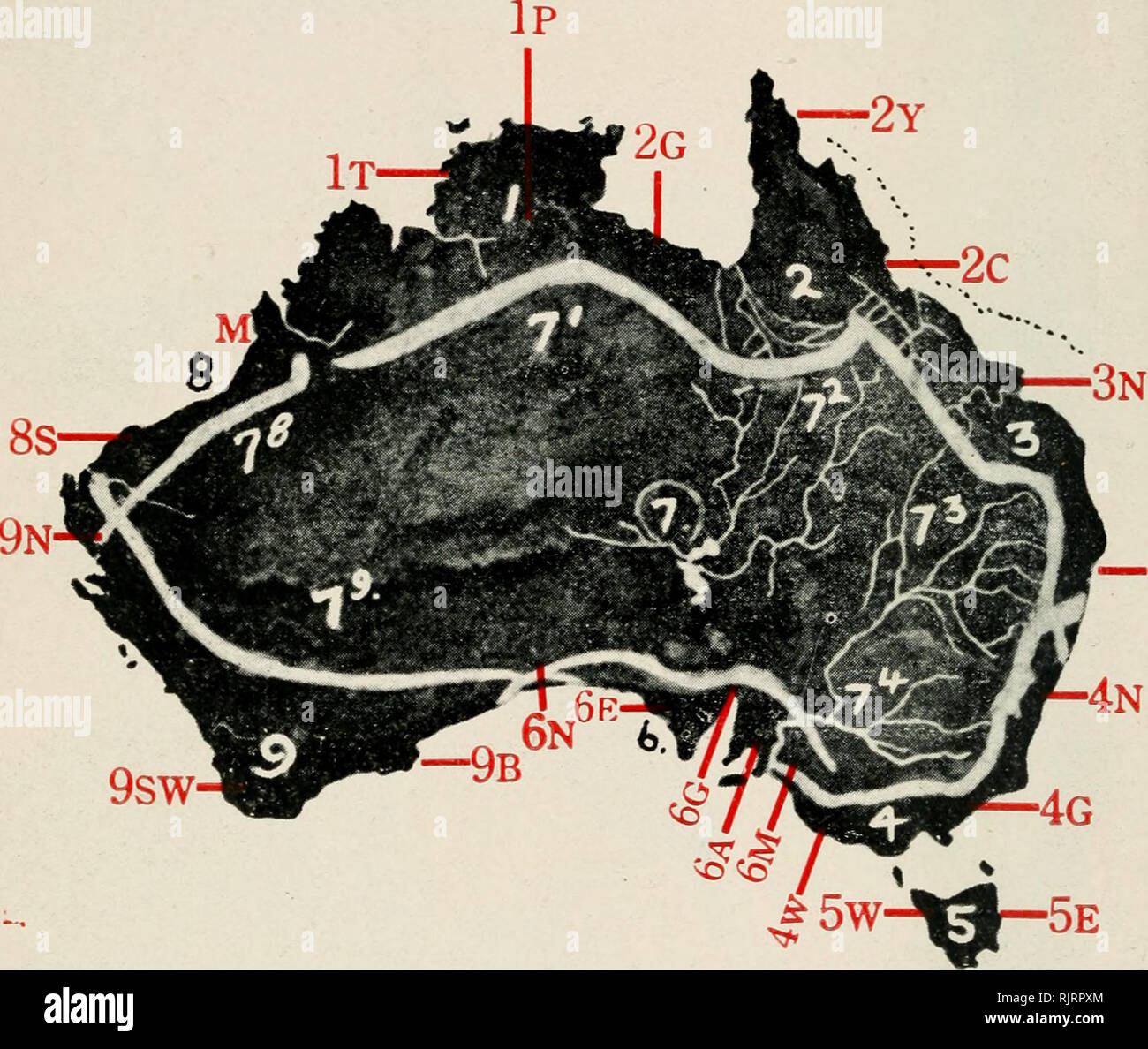 . Australian bird maps. Birds -- Australia. —3s MAP 1 Areas of ...