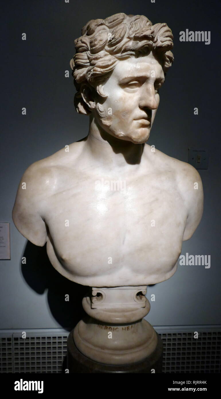Marble portrait of an unidentified Hellenistic ruler. Roman ???? of the ...
