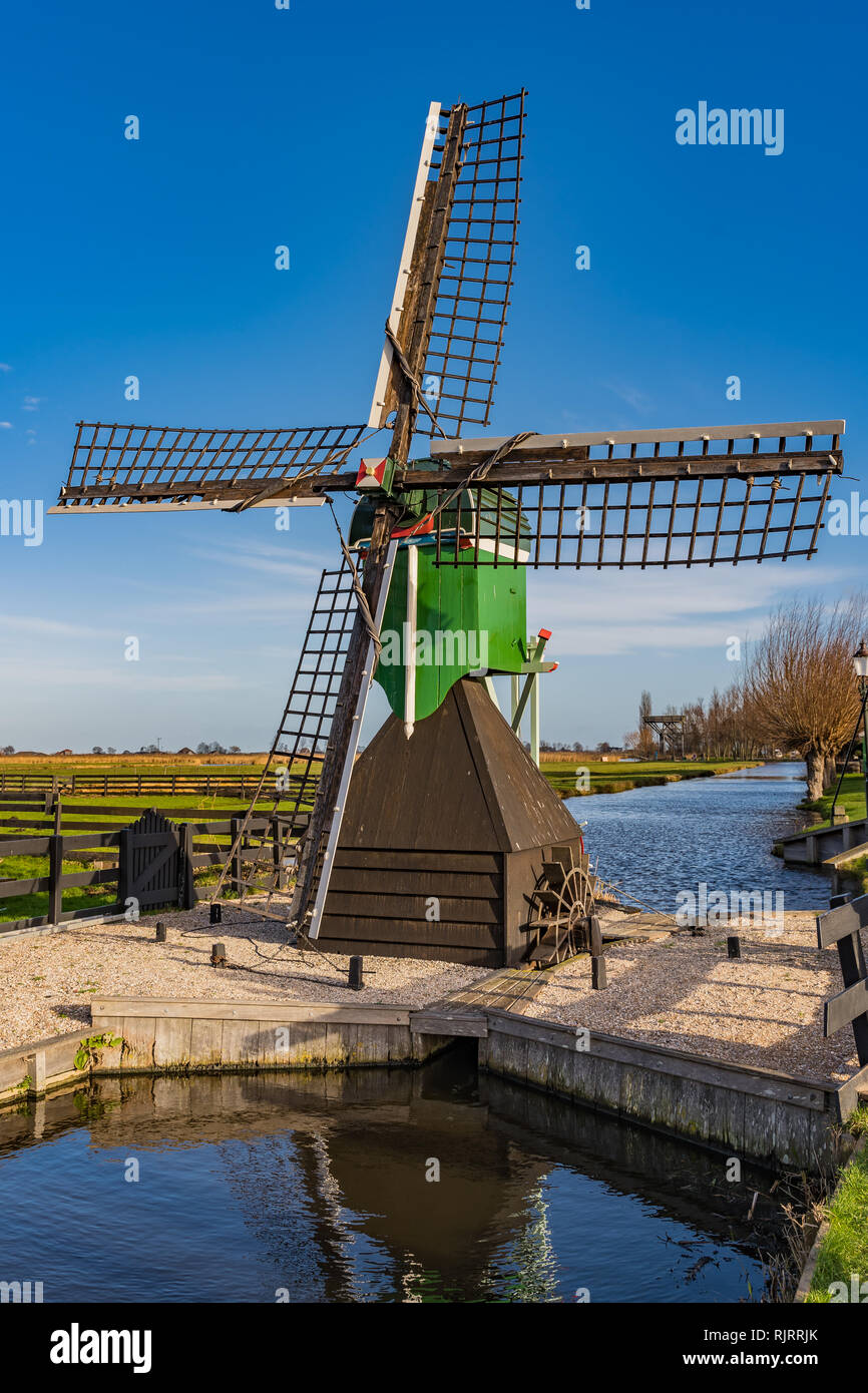 One isolated windmill Stock Photo - Alamy