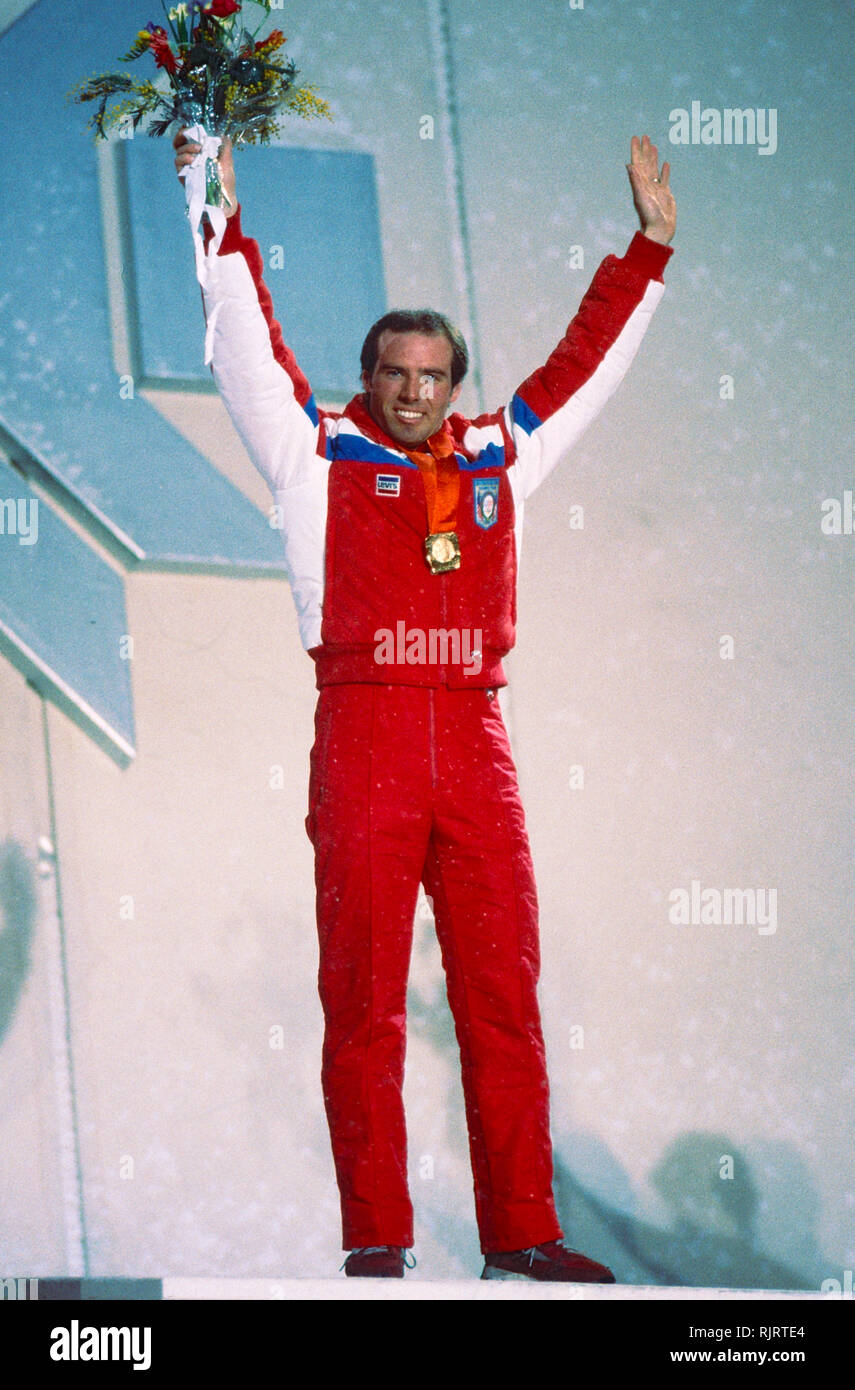 1984 olympics gold medal hi-res stock photography and images - Alamy