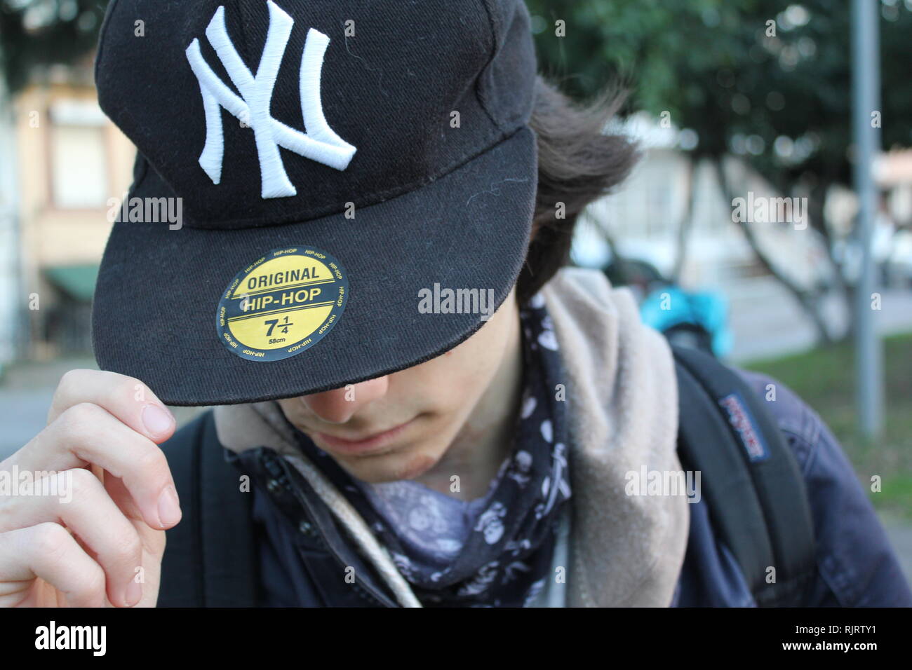 Man cap hi-res stock photography and images - Alamy