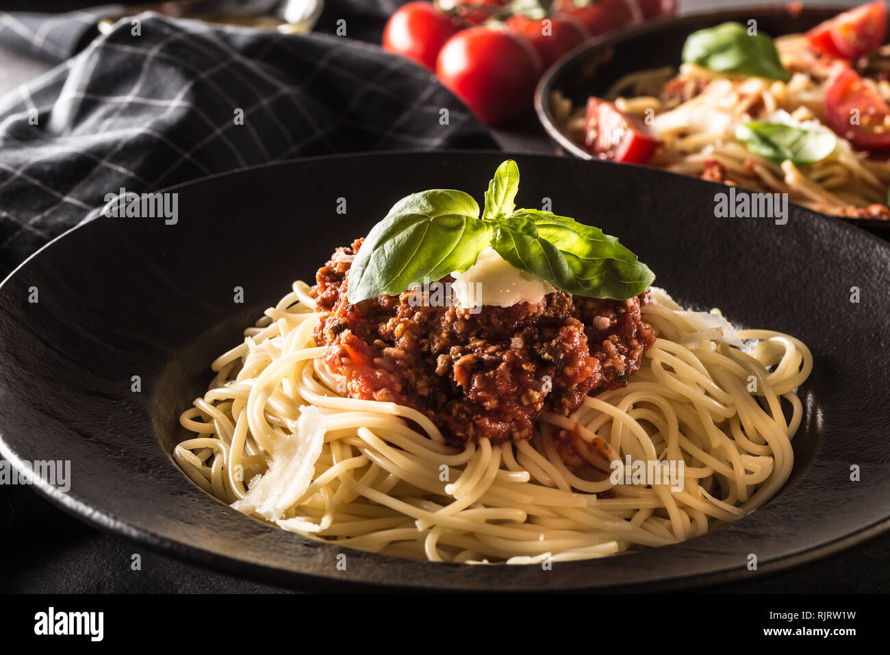Healthy spaghetti bolognese hi-res stock photography and images - Alamy