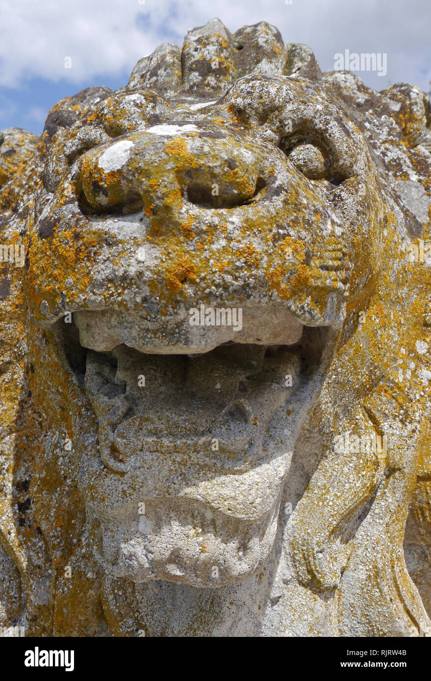 Chateau de Touffou. Bonnes, France Stock Photo - Alamy