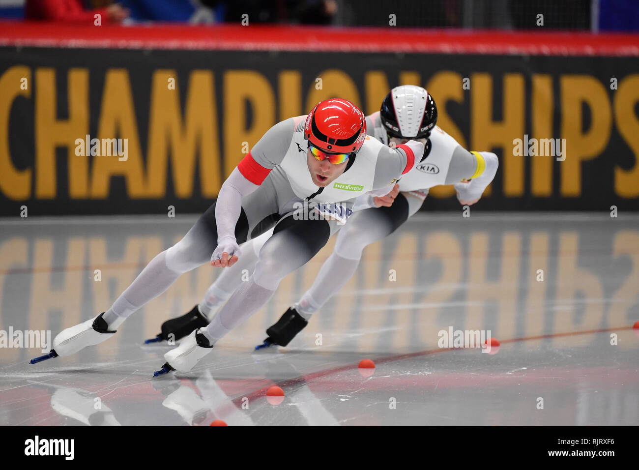 Isu world speed skating sprint championships hi-res stock photography ...