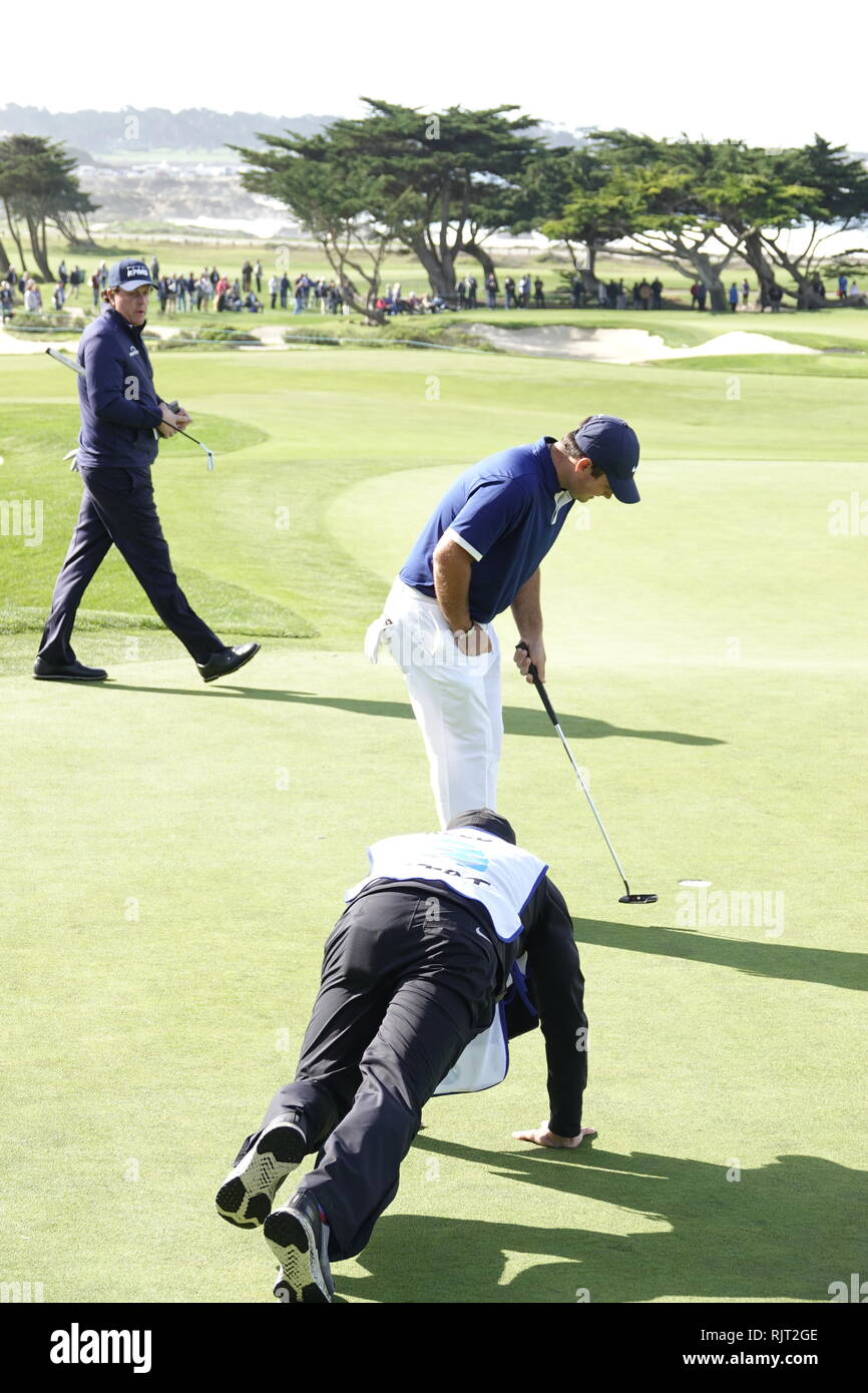 Monterey Peninsular Country Club, CA, USA. 7th Feb, 2019. Phil ...
