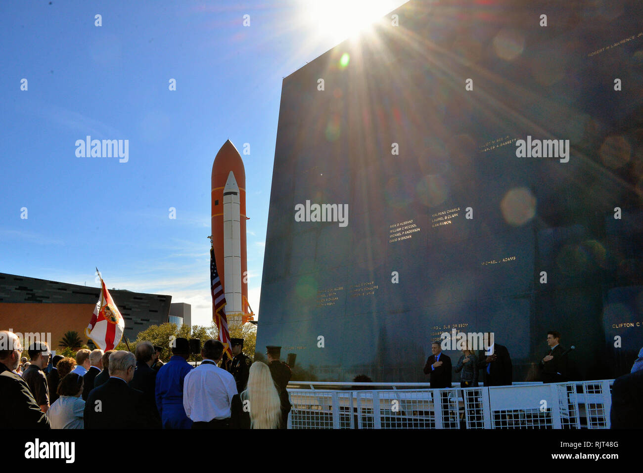 NASA’s Kennedy Space Center Visitor Complex, Florida. USA. February 7 ...