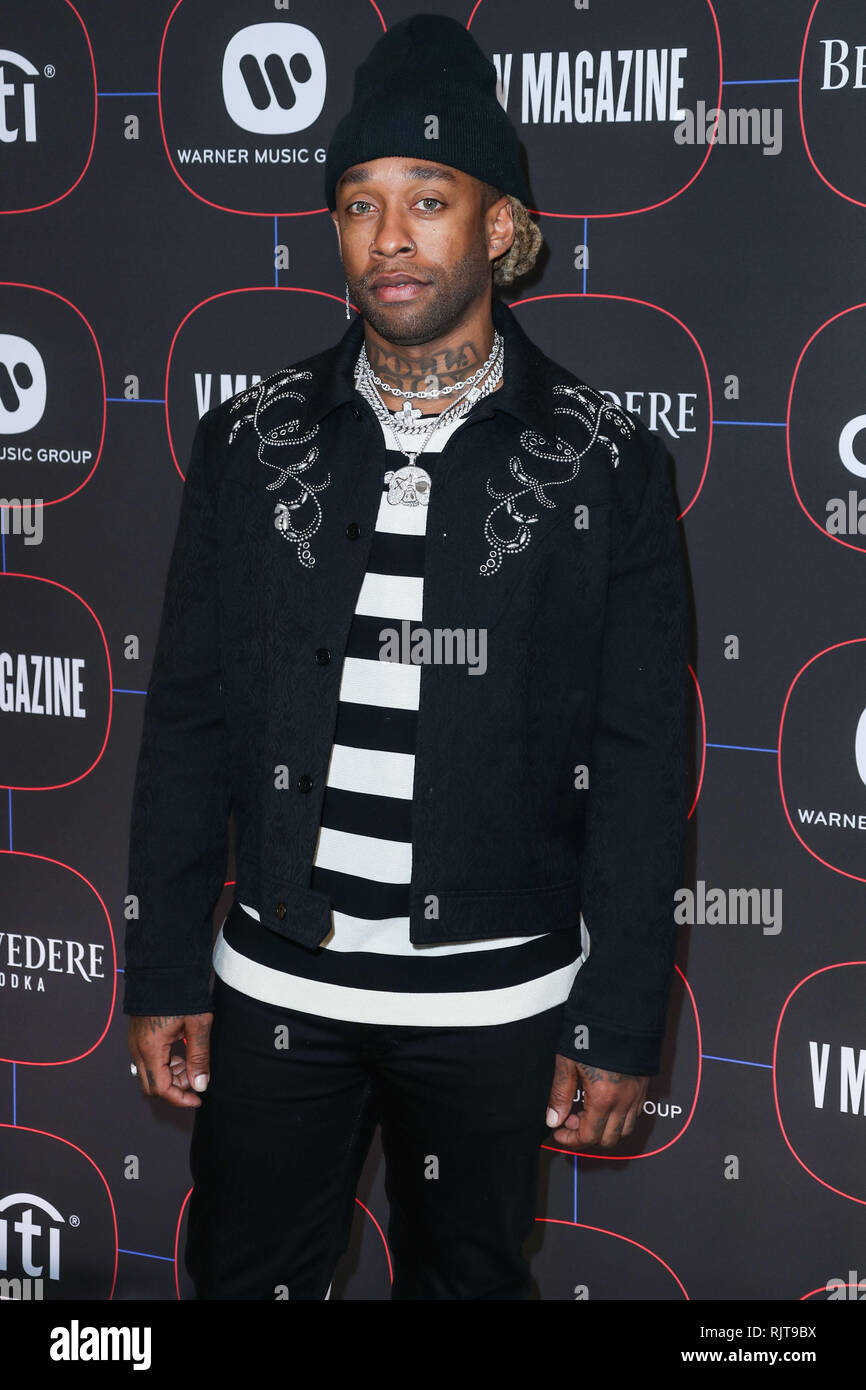 LOS ANGELES, CA, USA - FEBRUARY 07: Rapper Ty Dolla Sign (Ty Dolla $ign ...