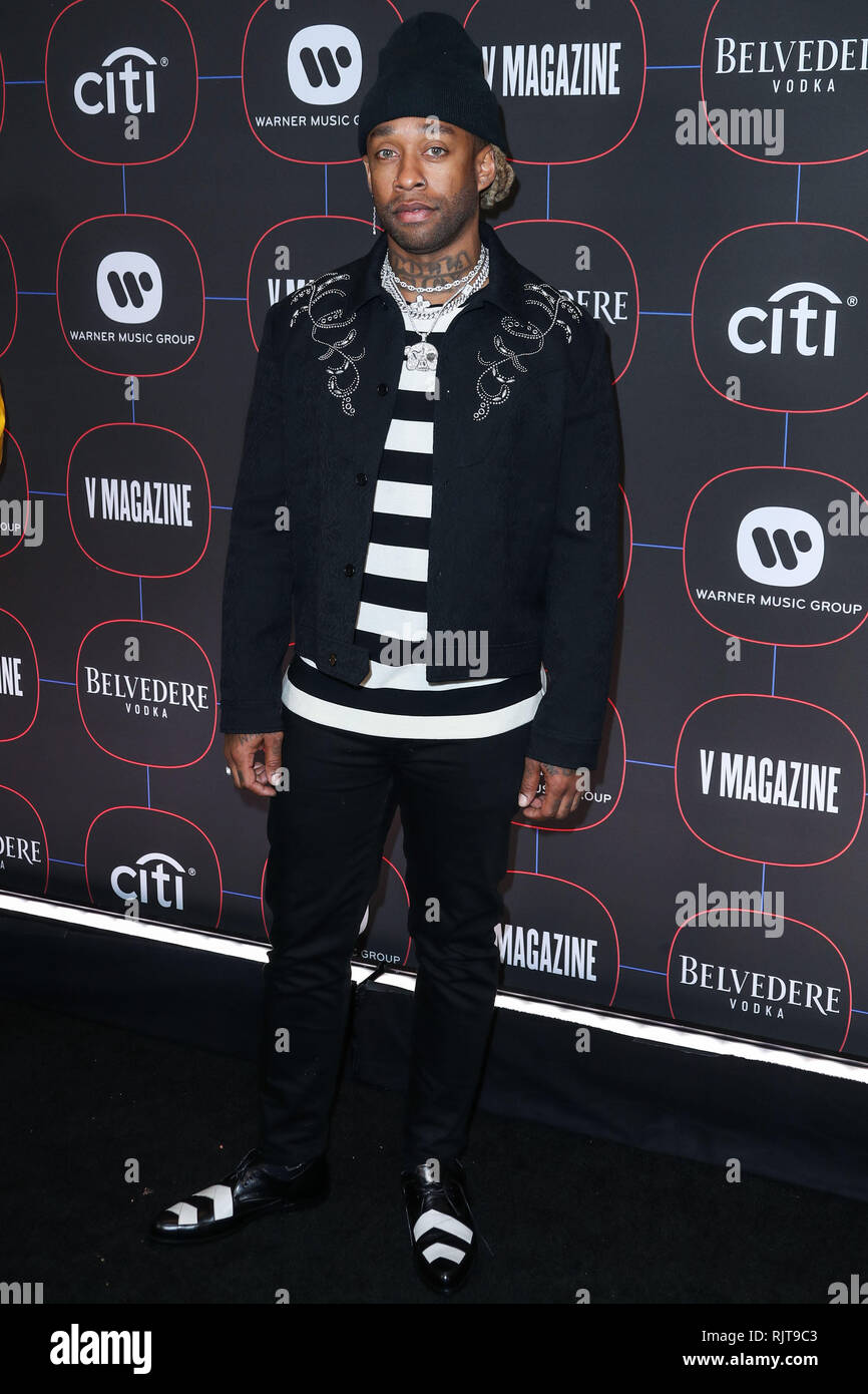 LOS ANGELES, CA, USA - FEBRUARY 07: Rapper Ty Dolla Sign (Ty Dolla $ign ...