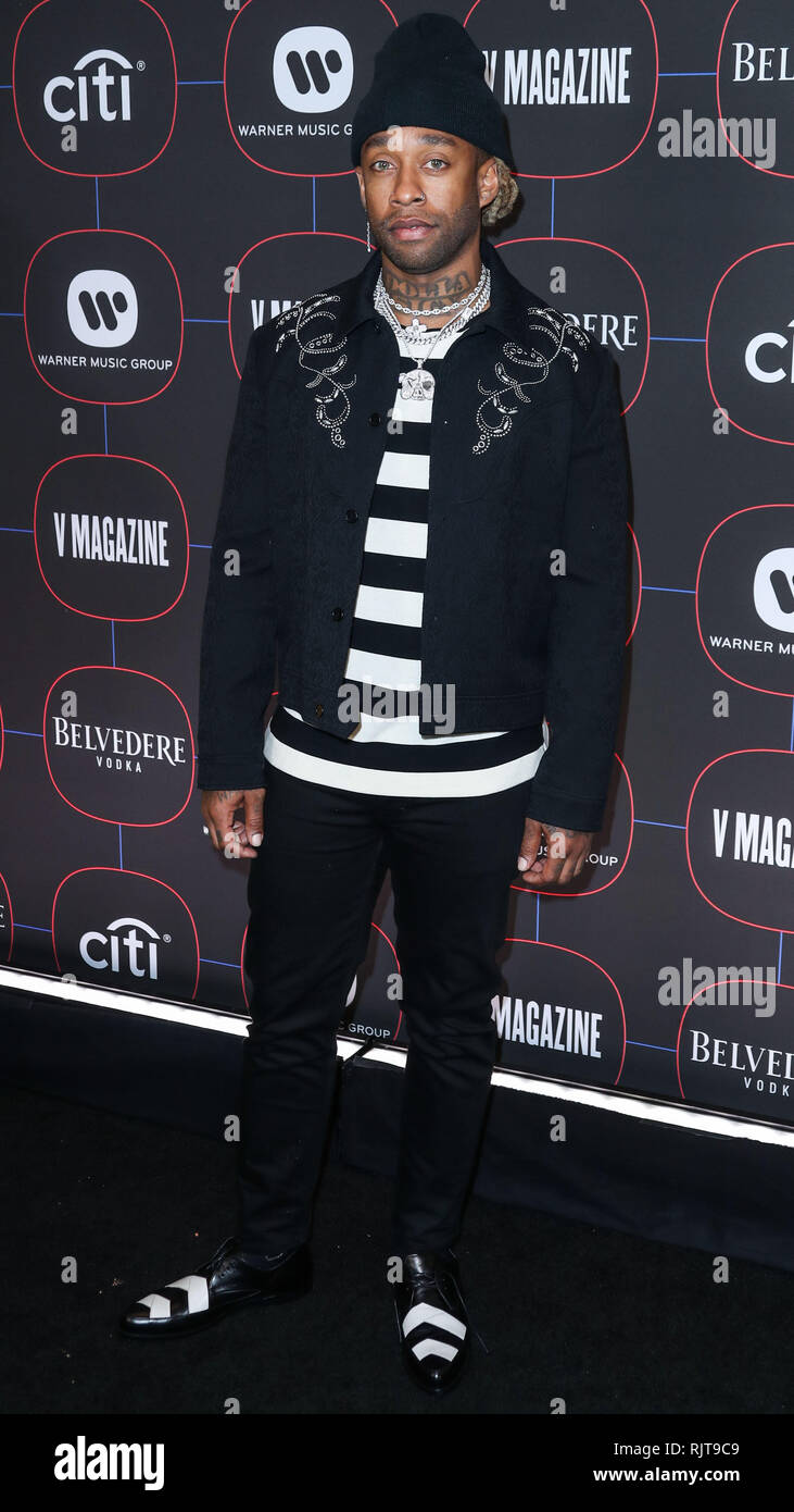 LOS ANGELES, CA, USA - FEBRUARY 07: Rapper Ty Dolla Sign (Ty Dolla $ign ...