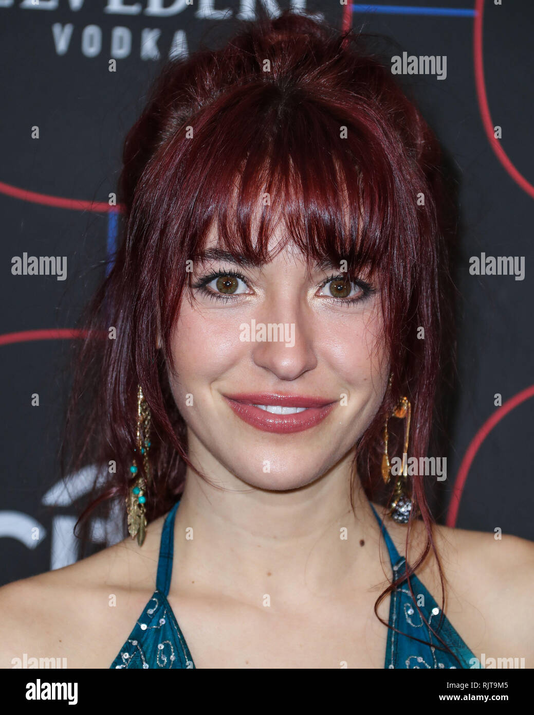 LOS ANGELES, CA, USA - FEBRUARY 07: Singer Lauren Daigle arrives at the ...