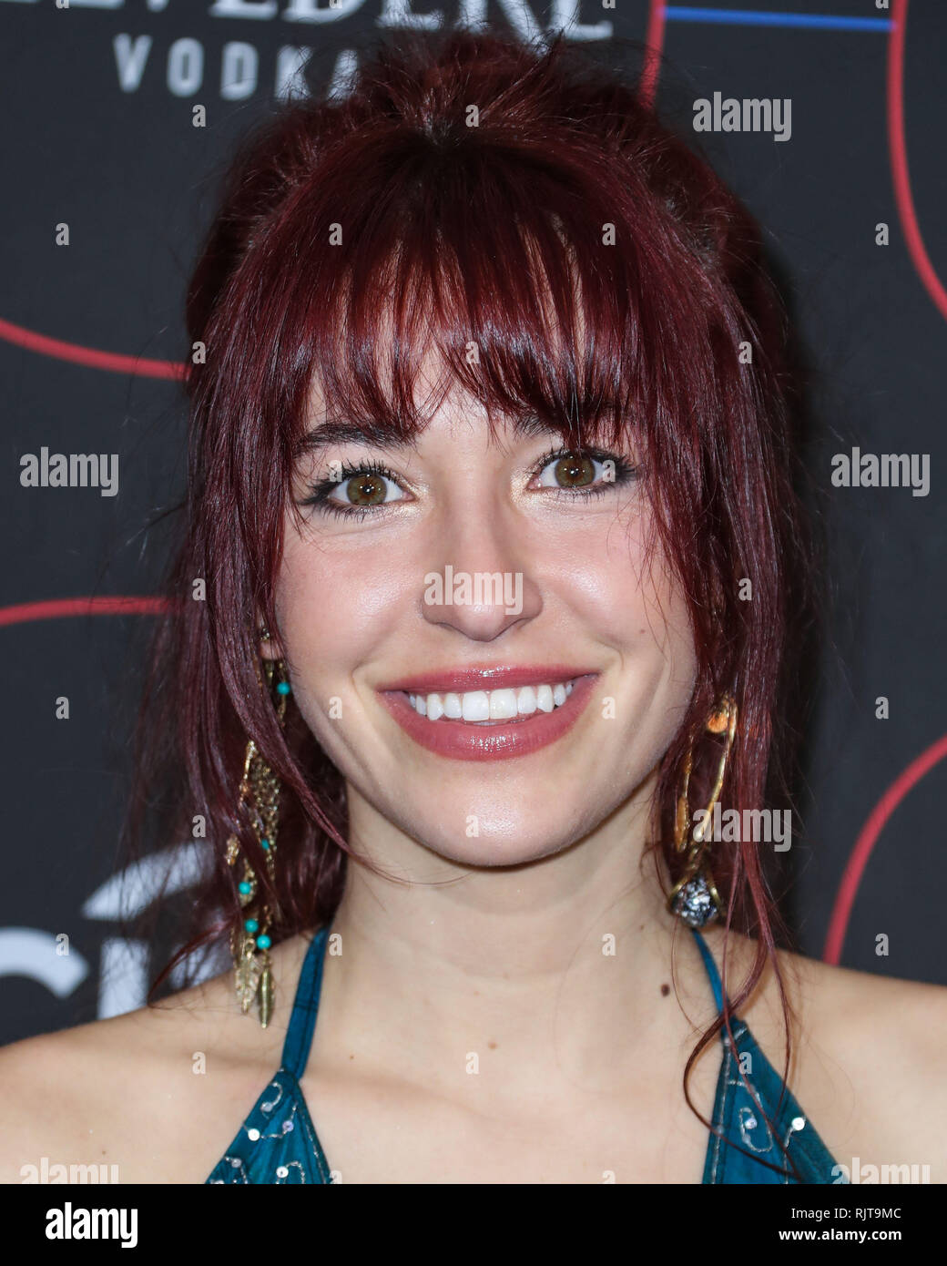 LOS ANGELES, CA, USA - FEBRUARY 07: Singer Lauren Daigle arrives at the ...