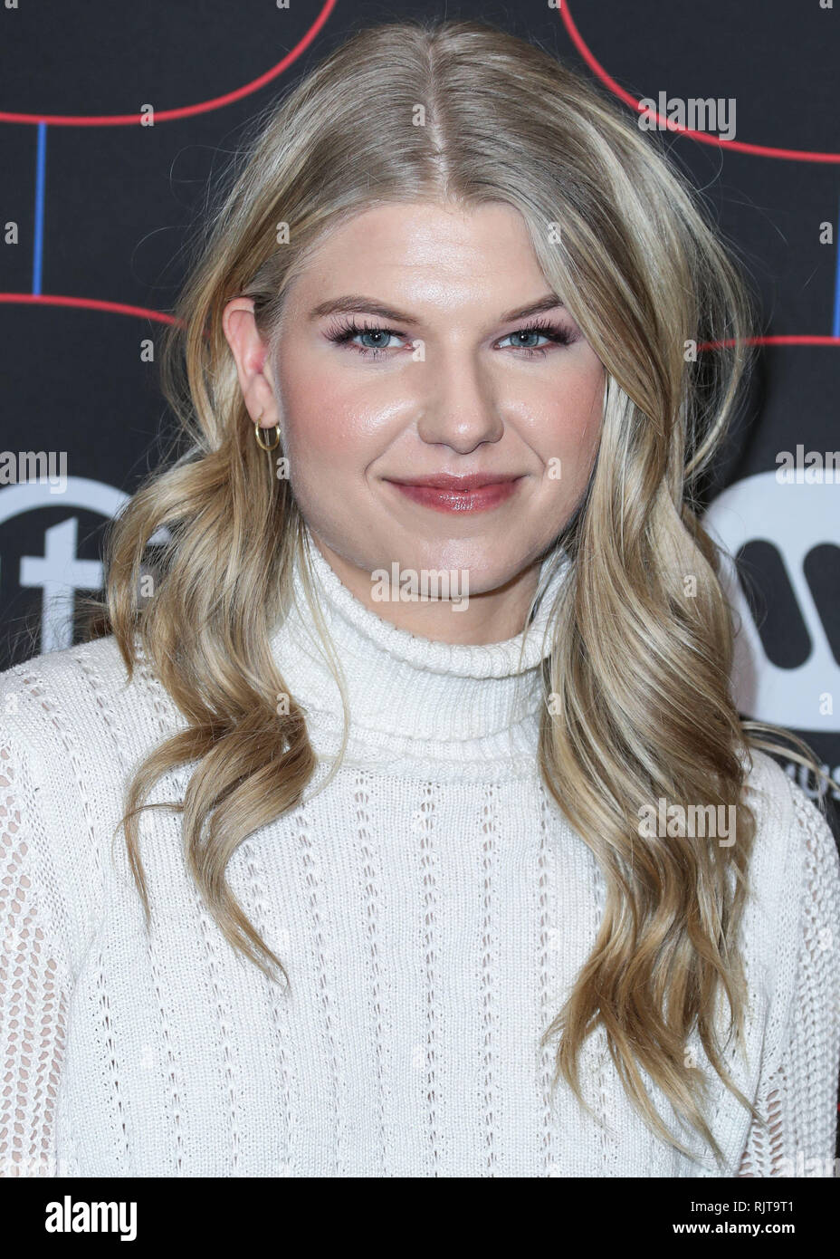 LOS ANGELES, CA, USA - FEBRUARY 07: Singer Brynn Elliott arrives at the ...