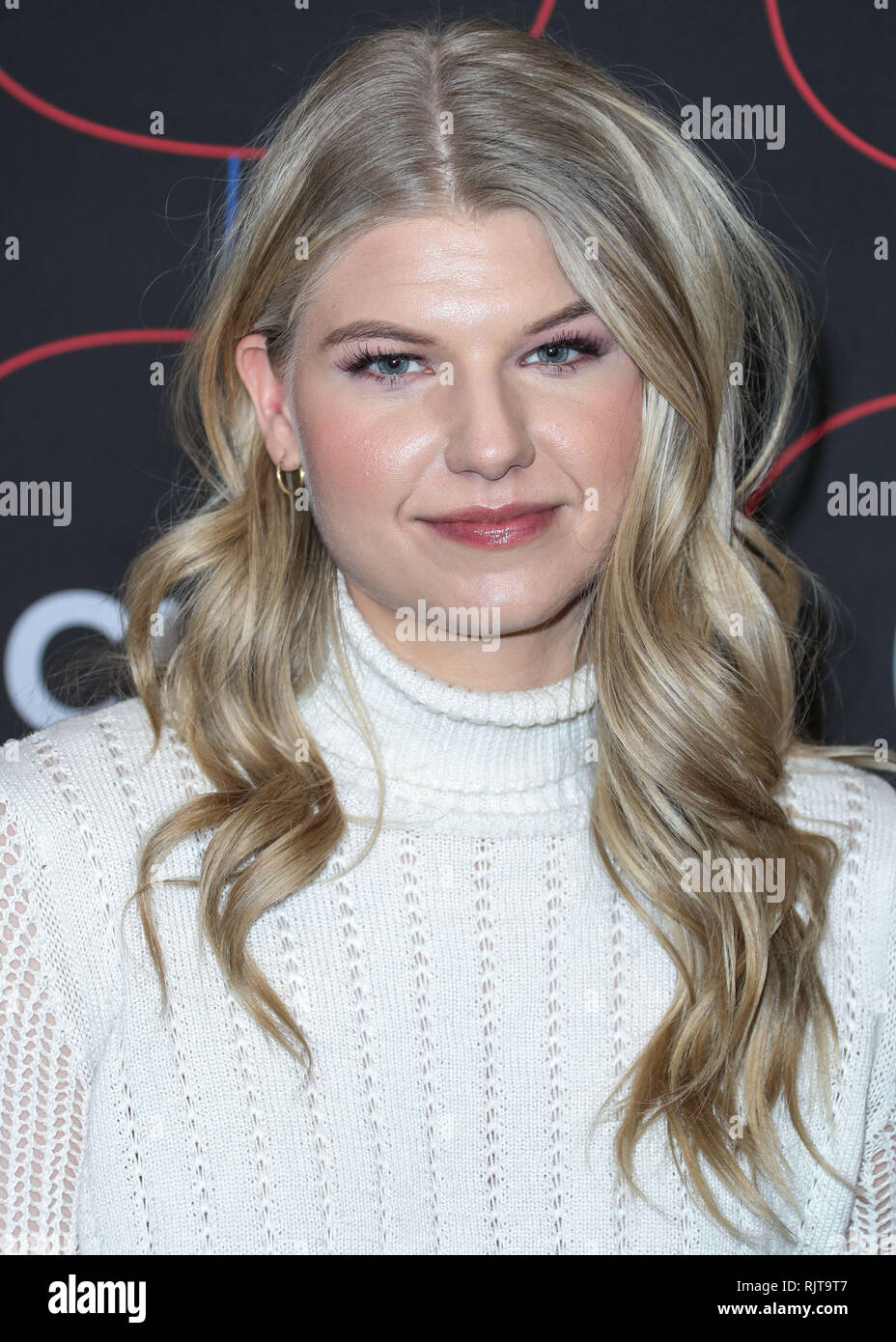 LOS ANGELES, CA, USA - FEBRUARY 07: Singer Brynn Elliott arrives at the ...