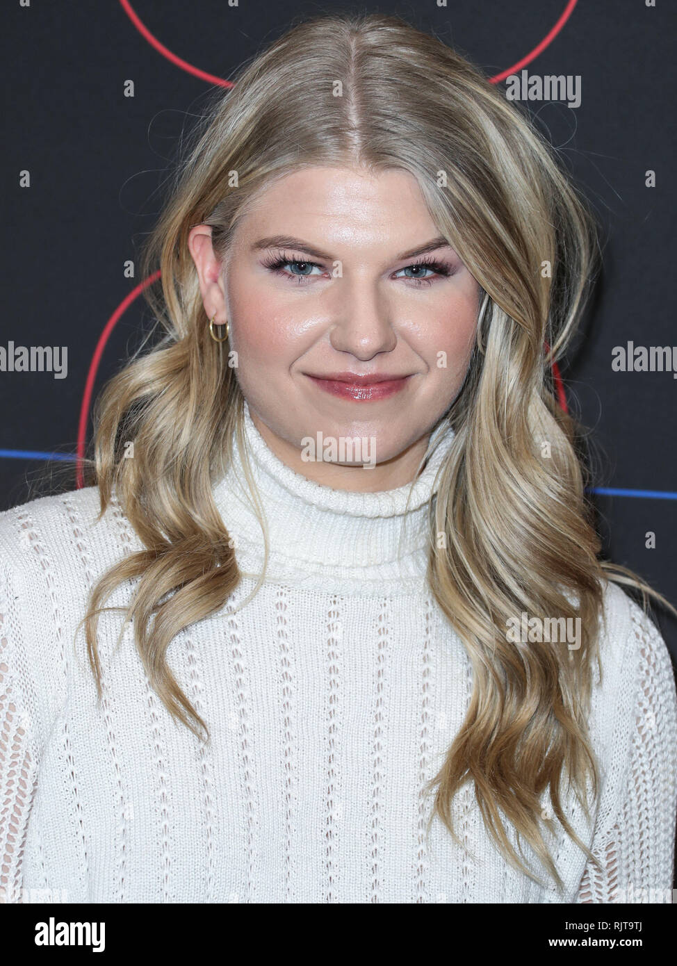 LOS ANGELES, CA, USA - FEBRUARY 07: Singer Brynn Elliott arrives at the ...