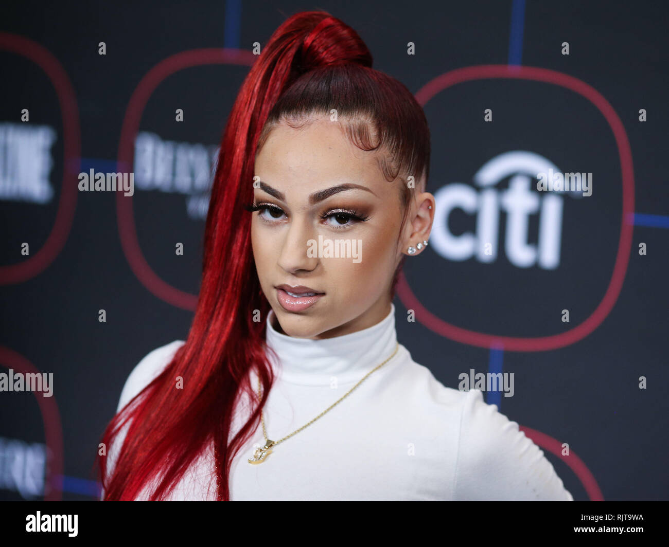 LOS ANGELES, CA, USA - FEBRUARY 07: Rapper Bhad Bhabie (Danielle ...