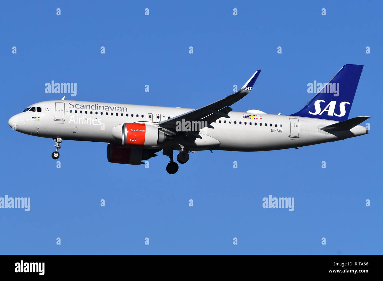 Sas airbus a320neo hi-res stock photography and images - Alamy
